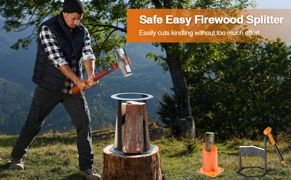 Firewood Kindling Splitter - Kindling Cracker Firewood Processor Manual ...