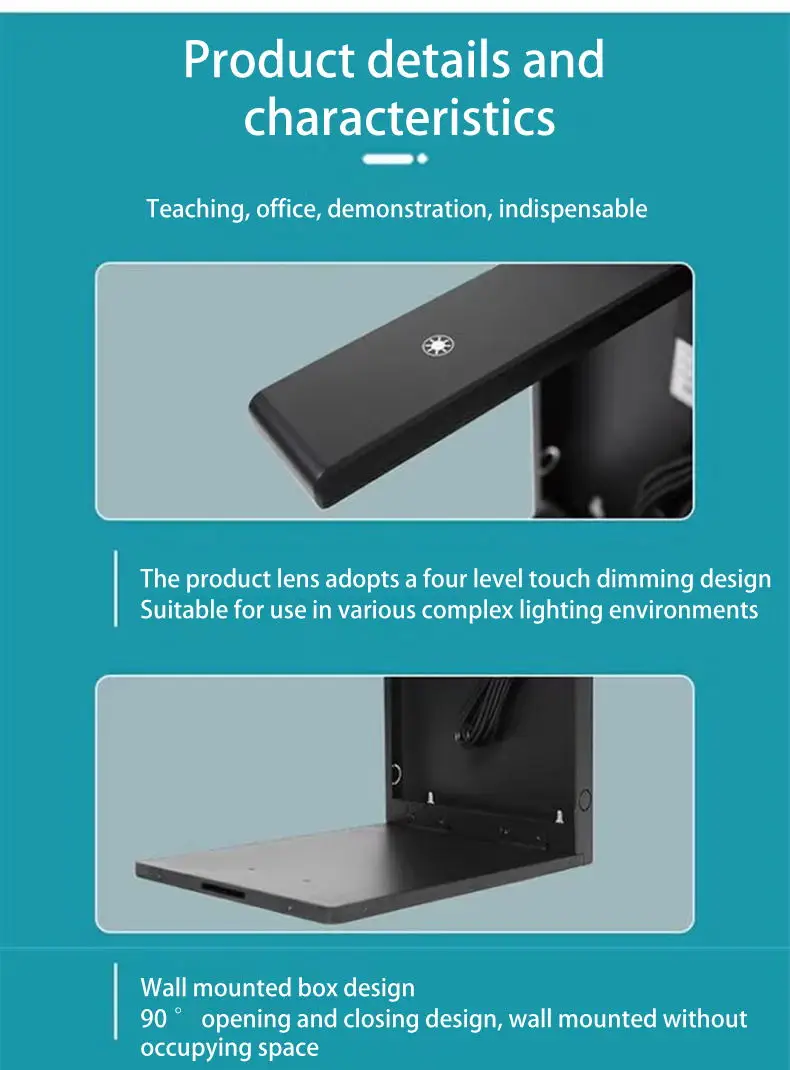 Wall-mounted Classroom Meeting Interactive Whiteboard Visualizer High ...