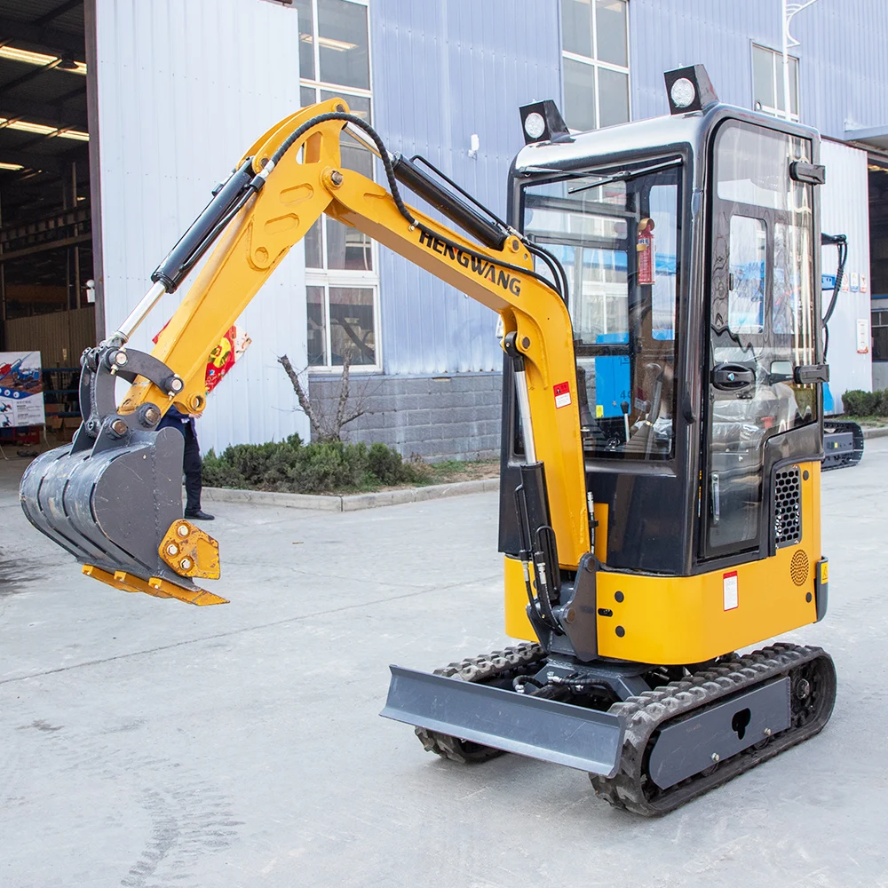 Mini Excavators with Diesel Engine - 1 Ton Power & Precision