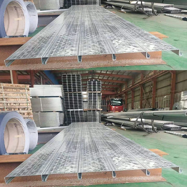 Galvanized Steel Panels for Mezzanine Flooring - Durable & Skidproof