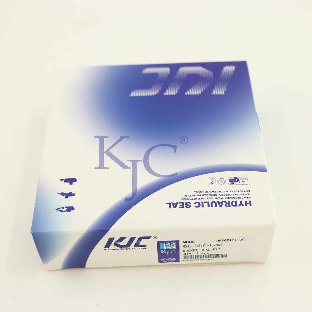 Kjc R210-7 Bucket Cylinder Seal Kit 31y1-15700 Hydraulic Cylinder Oil ...