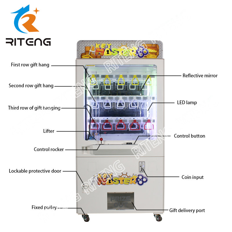 Ticket Keymaster Arcade Game Machine With Various Interesting Gifts ...