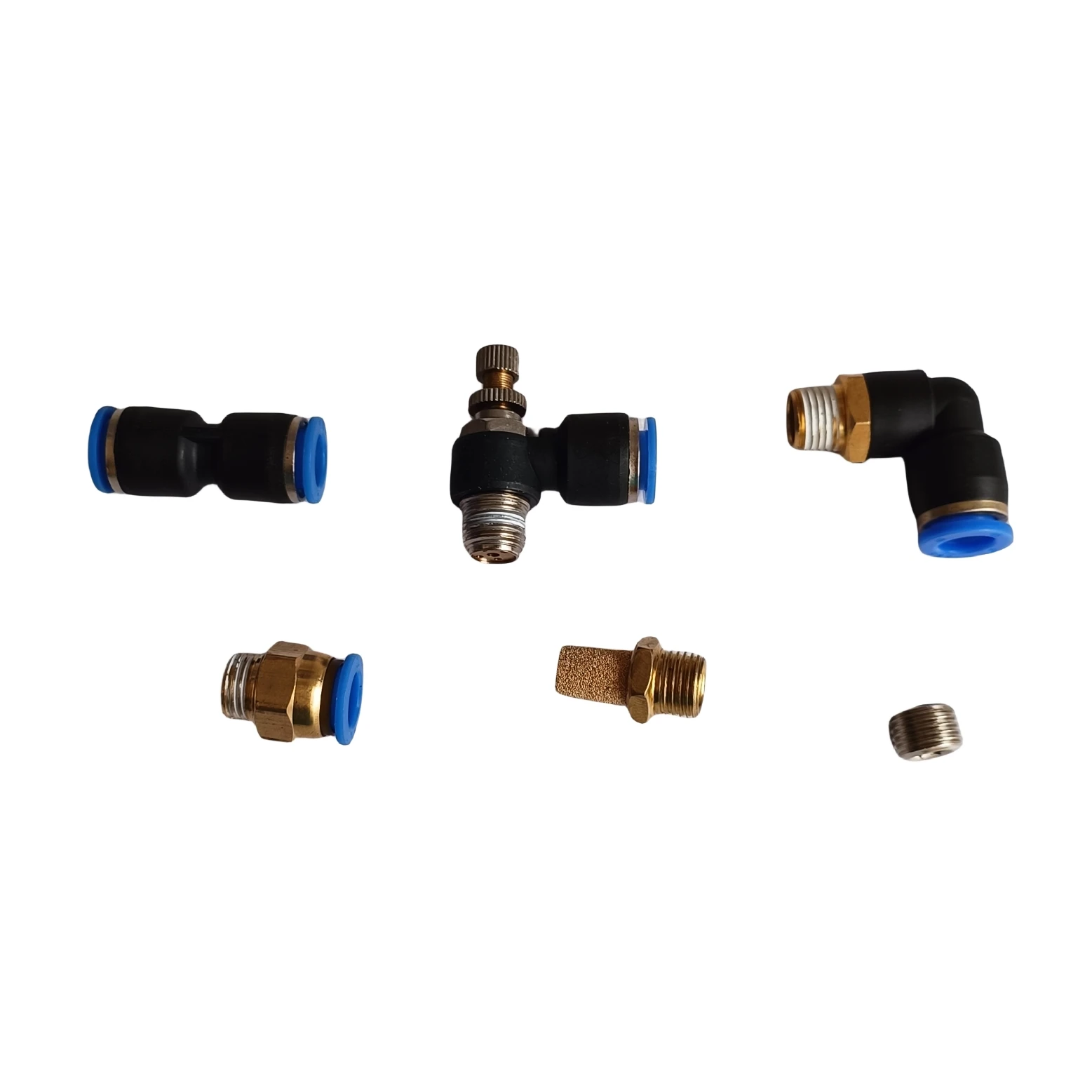 Air Pipe Fittings Elbow Pneumatic Brass Pneumatic Hose Fitting Air ...