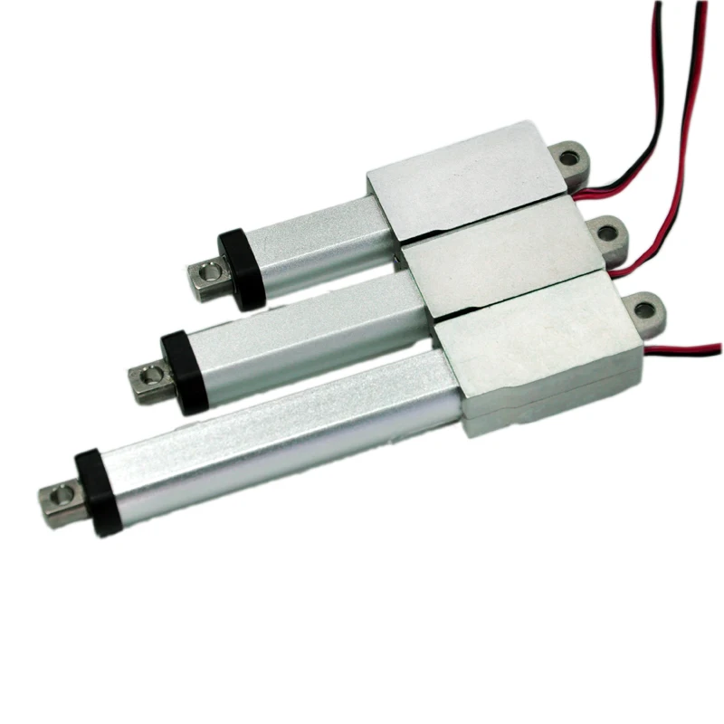 Mini Electric Linear Actuator Stroke 10/17.5/21/25/30/50/75/100mm High ...