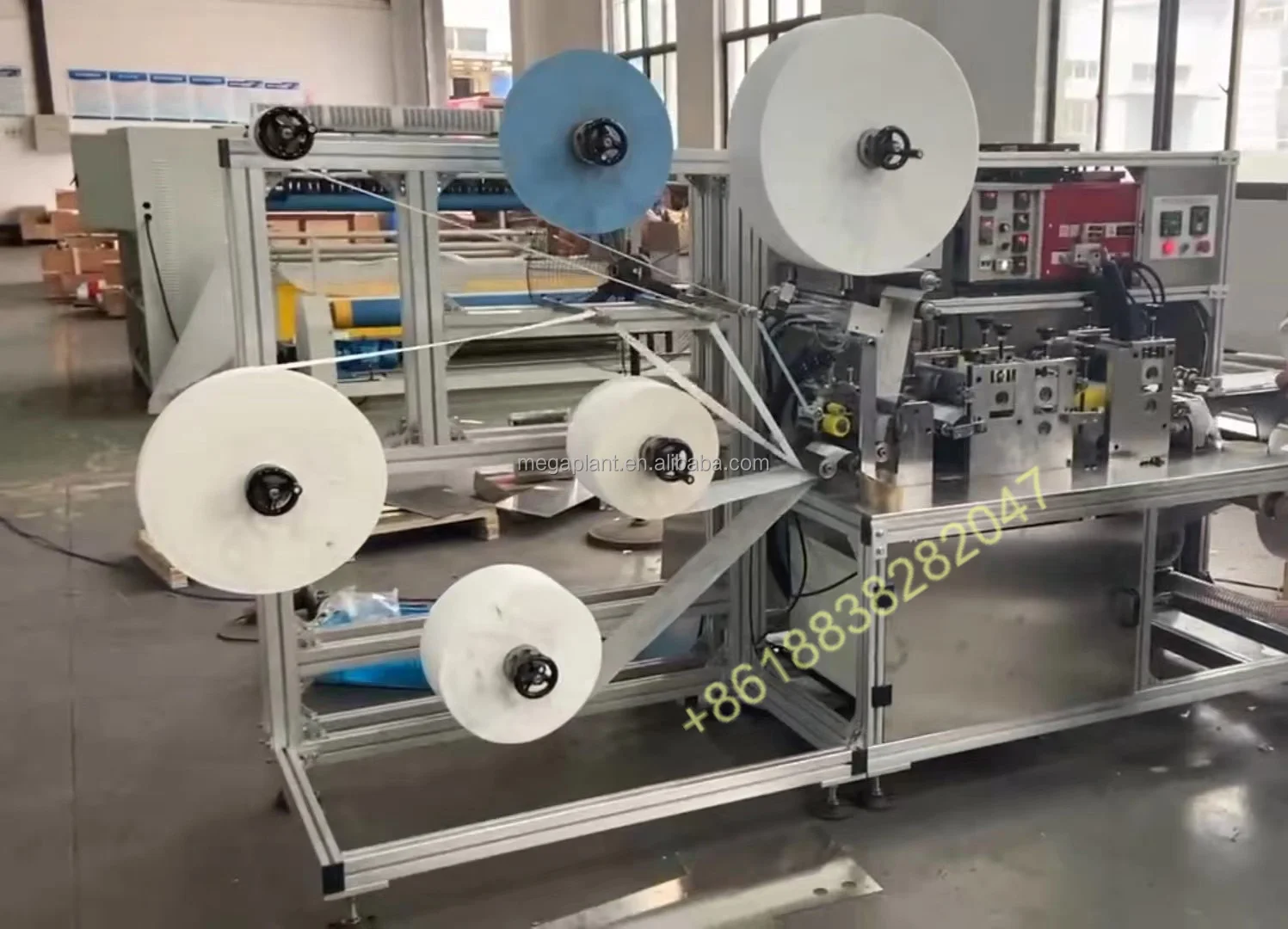 Automatic Women Sanitary Pads Making Machine Production Line - Buy ...