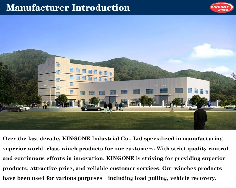 Kingone Premium 12v/24v 4309kgs/9500lbs Offroad 4x4 4wd Electric Winch ...