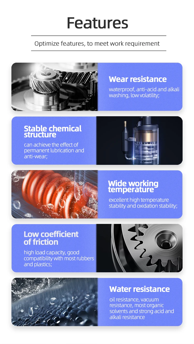 Customized Pfpe Fluorine Base Oil Fluorinated Lubricant Replace Solvay ...