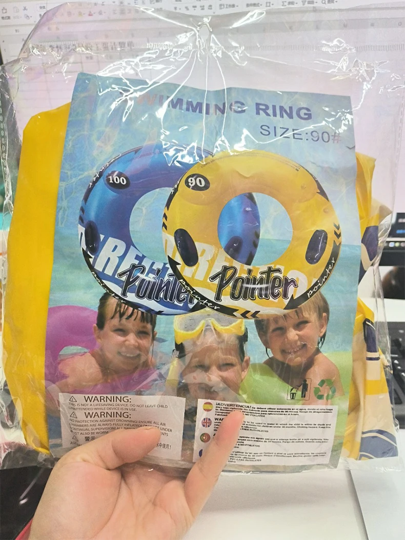 High Quality PVC Colorful Waist Float Baby Inflatable Floating Safety ...