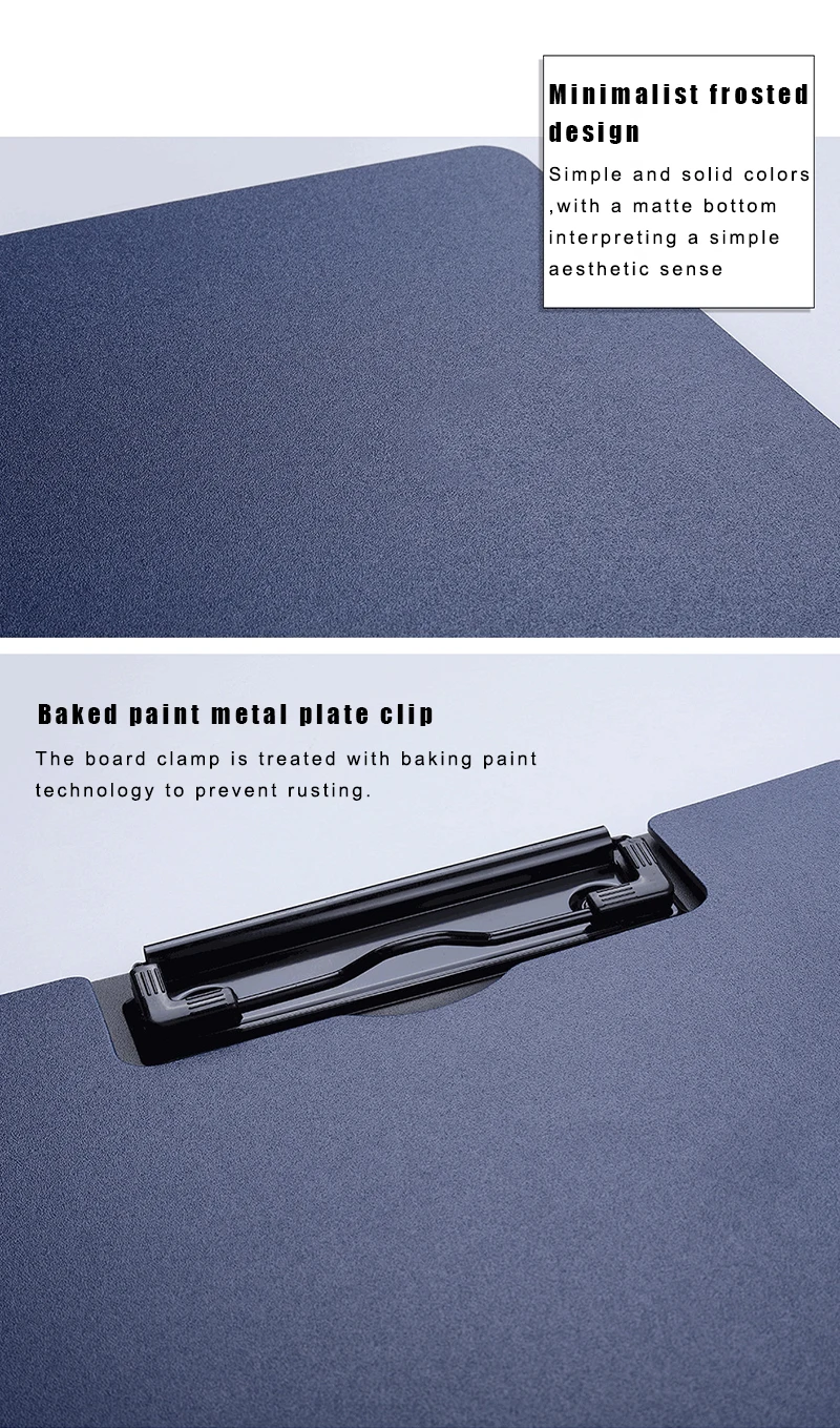 A4 Size Wholesale Plastic Folder With Metal Clip Durable Stable Secure ...