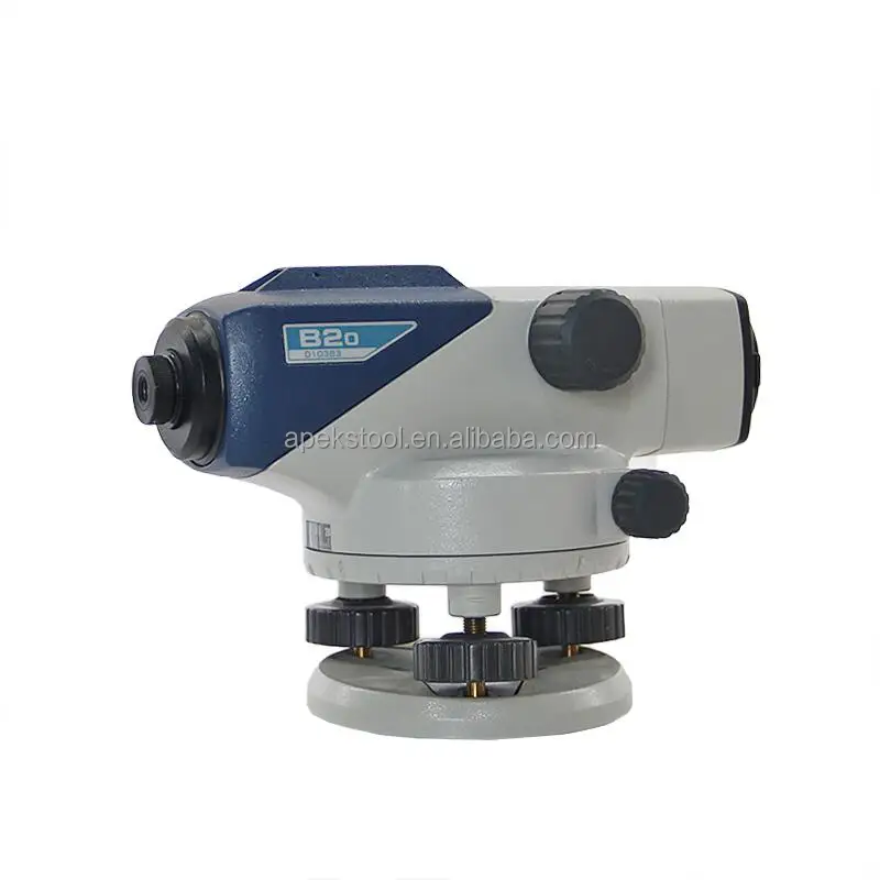 Complete Set Leveling Tripod and Ruler 32X Magnification B20 Auto Level ...