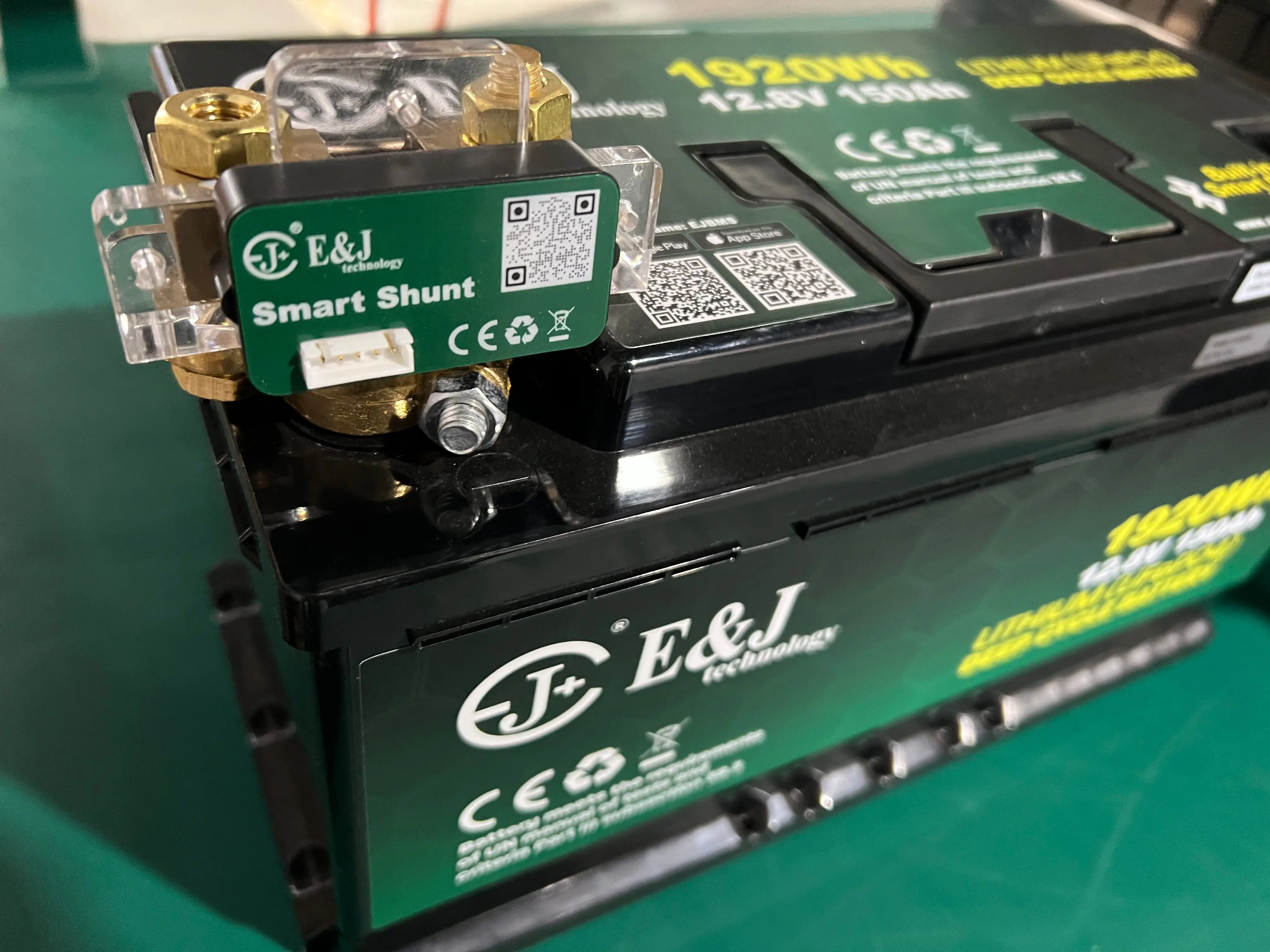 E&J Smart Shunt Battery Monitor 500A with History Data Record