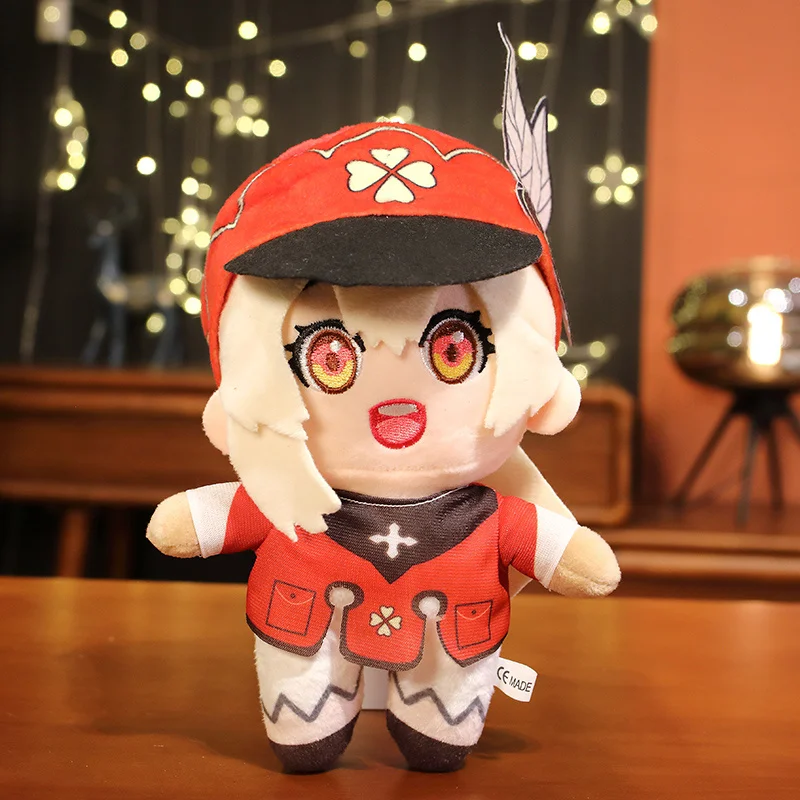 20cm Genshin Impact Characters Zhongli Hu Tao Ganyu Klee Tartaglia ...