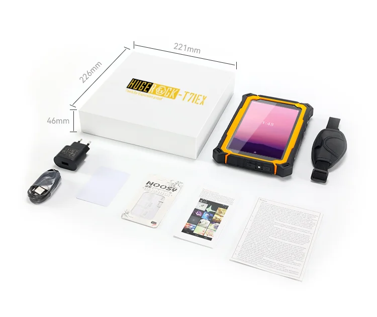 Hugerock T71ex Handheld Terminal Handheld Atex Explosion Proof Rugged ...