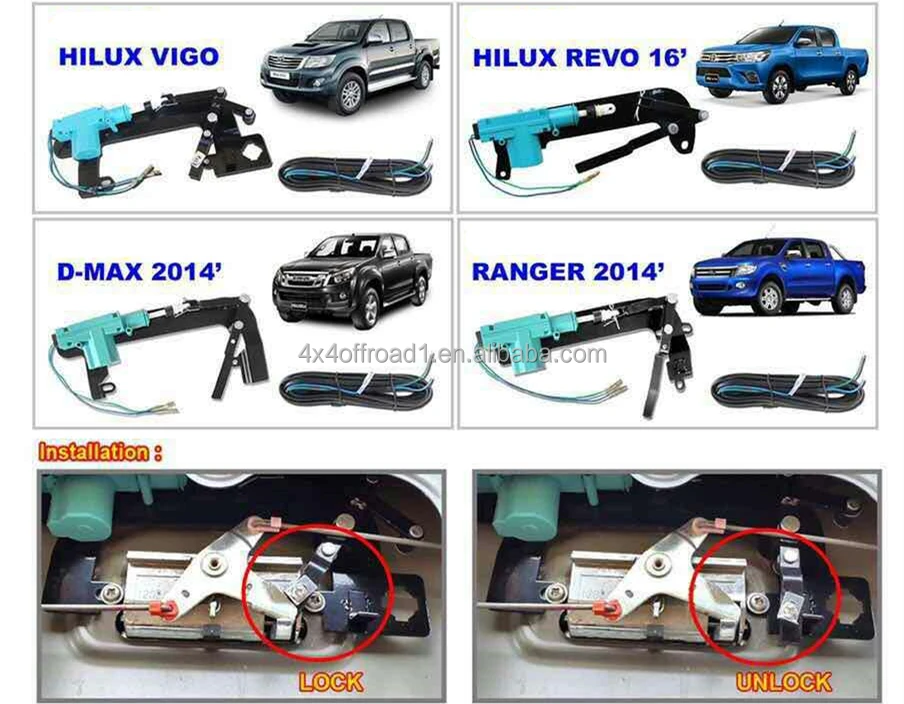 Mitsubishi L200 Triton 2024-2025 Power Pop Lock Kit - Secure & Convenient