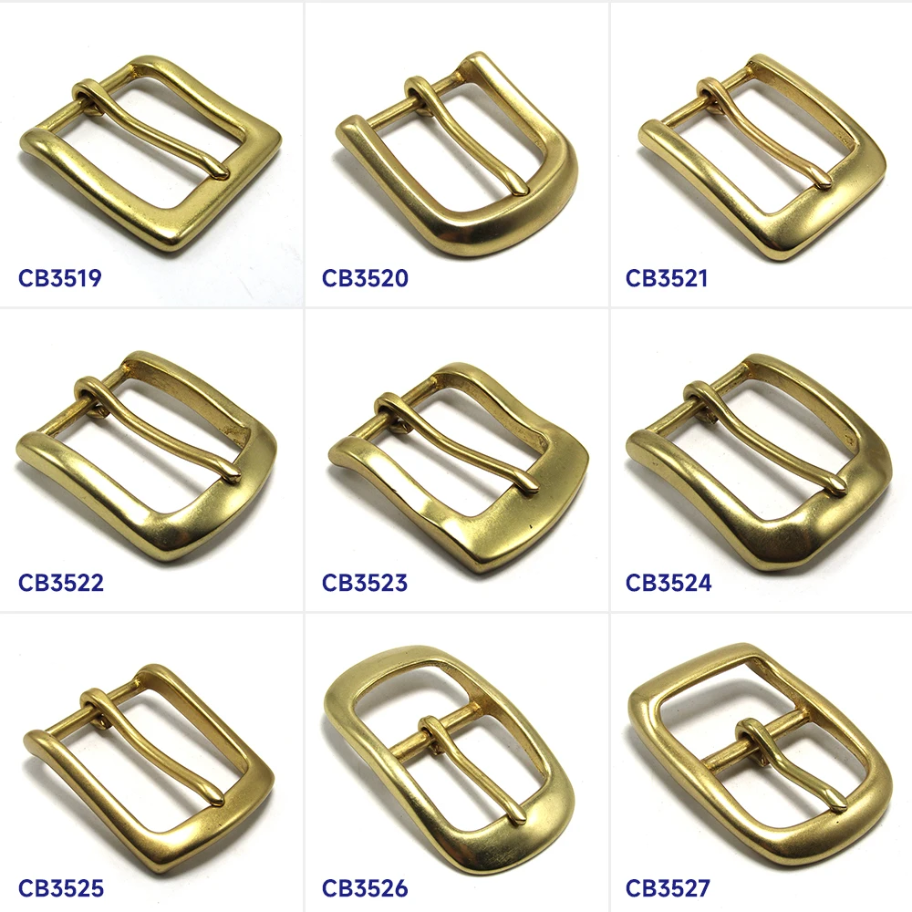 Shop Our Full Design in Stock Solid Brass Belt Buckles