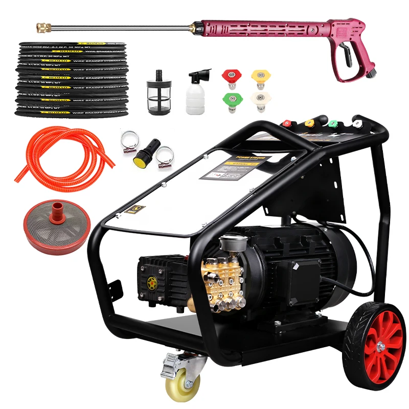 380V 10Kw Heavy Duty Industrial Rust Remover High Pressure Cold Water ...