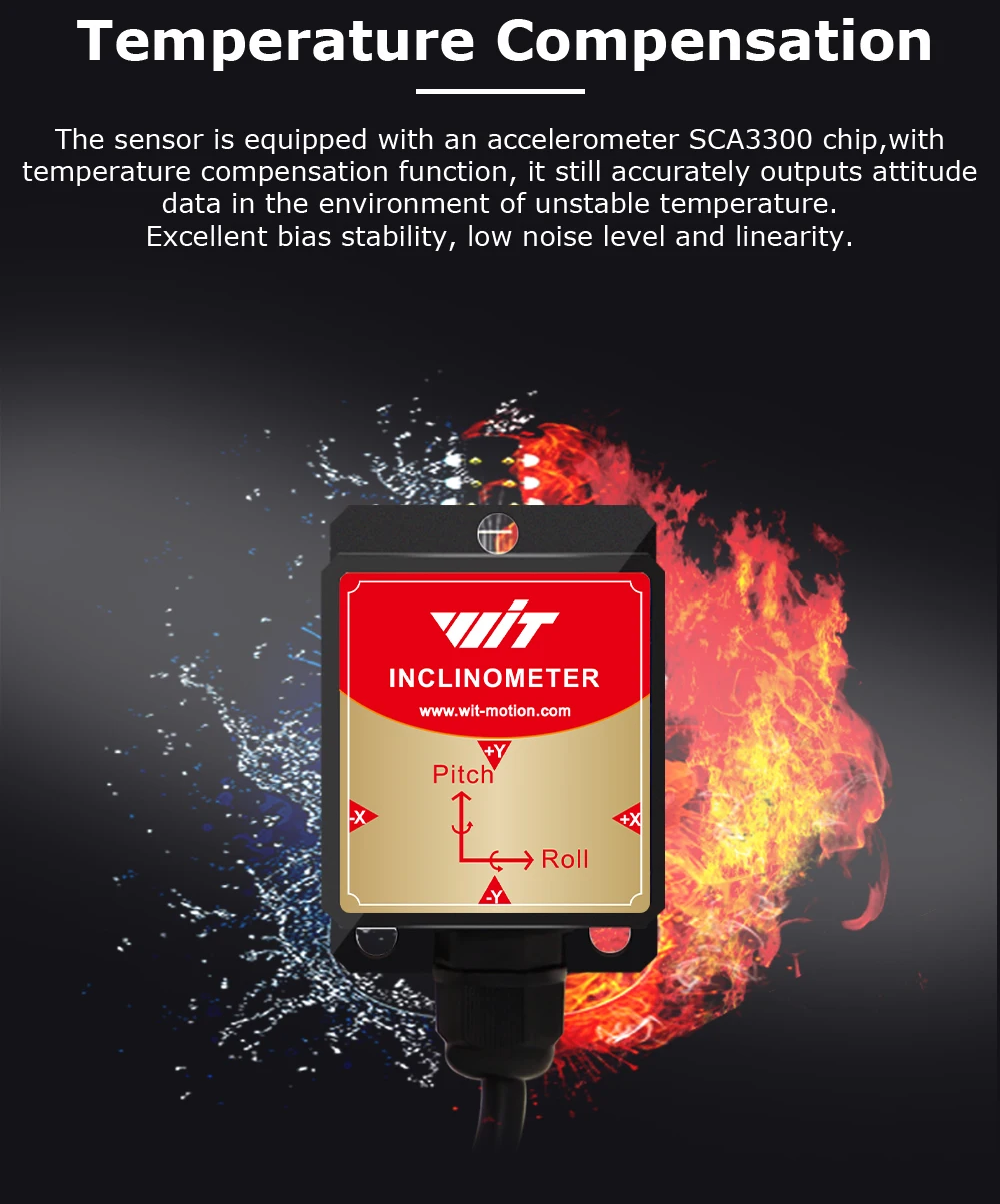 Witmotion HWT605 Inclinometer Sensor - Precision & Durability