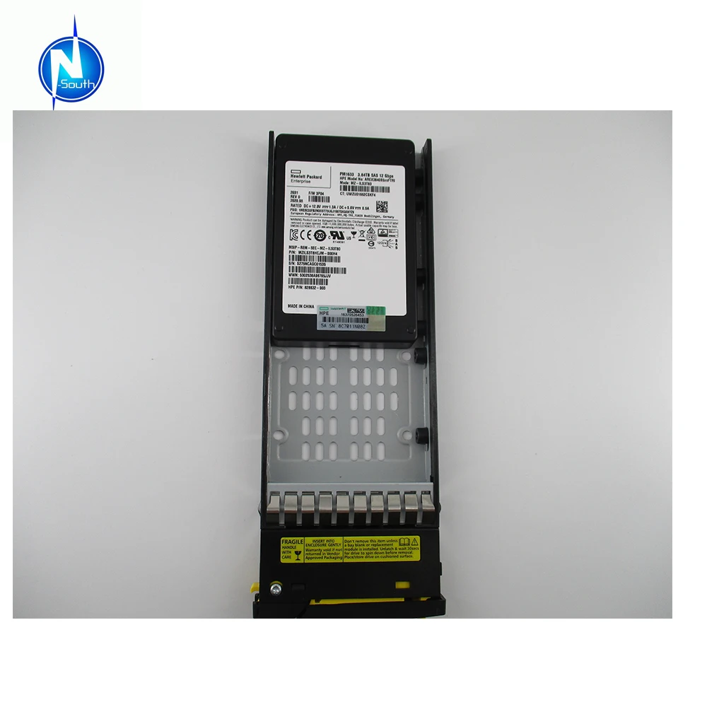 Original New For K2p91b Hp 3par Storeserv 8000 3.84tb Sas 6gbps Sff 2 ...