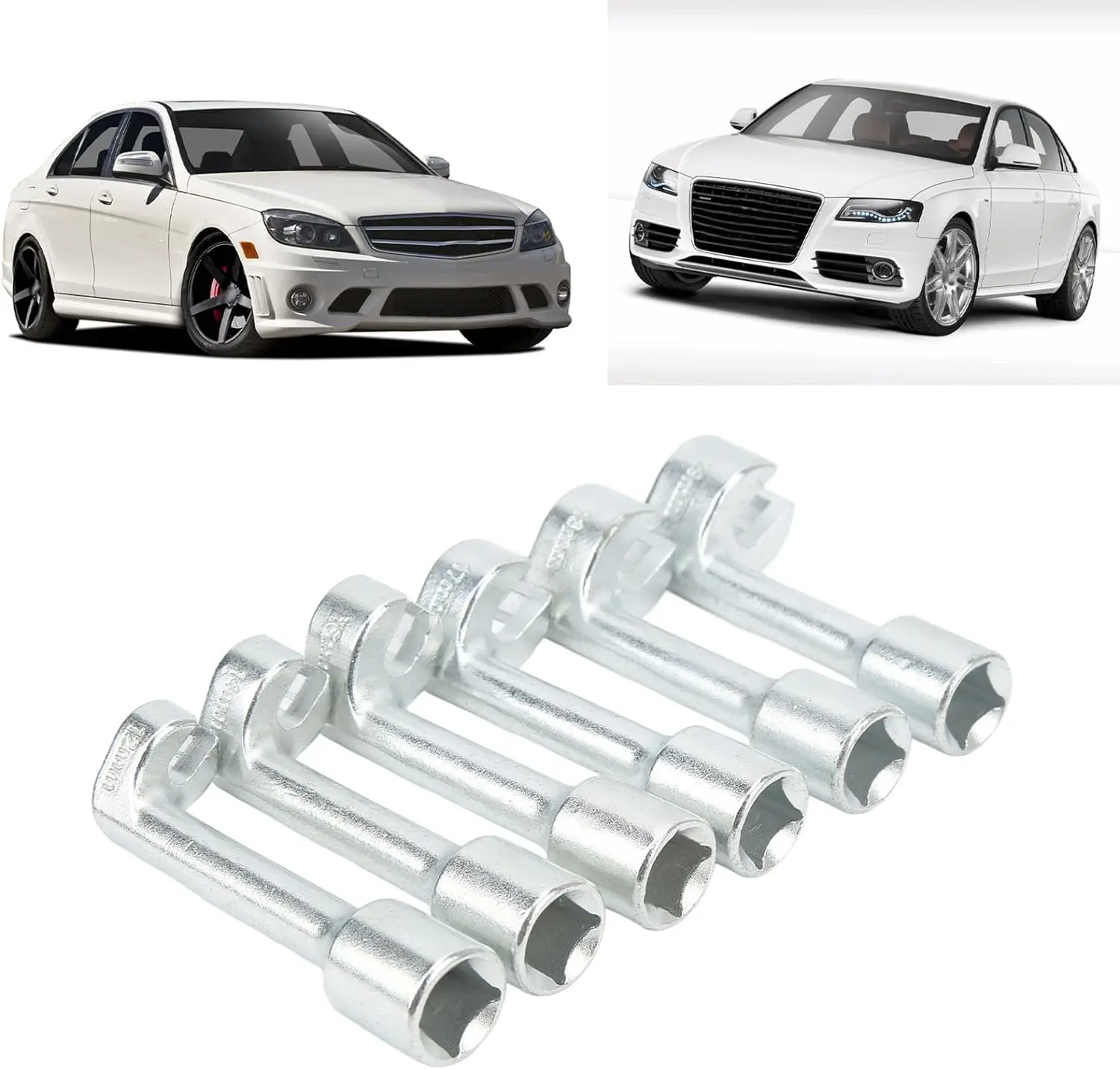 Fuel Injector Line Injection Socket Set Vanadium Steel Injection Wrench ...