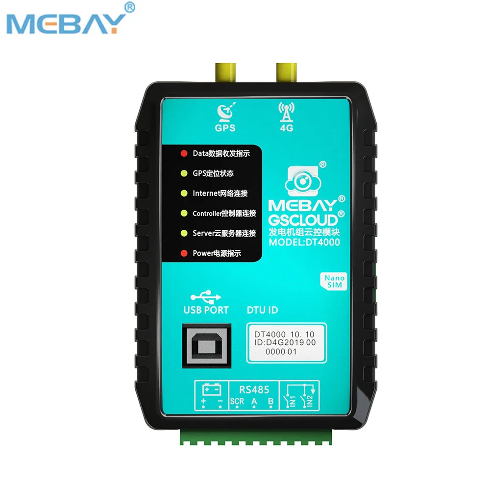 Mebay Generator GSCloud Monitoring Communication Module DT4000 Remote ...