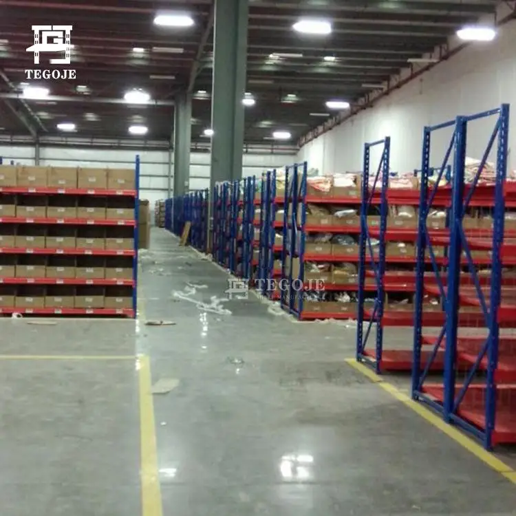 Custom Heavy Duty Shelving 4 Tier Industrial Selective Warehouse Metal ...