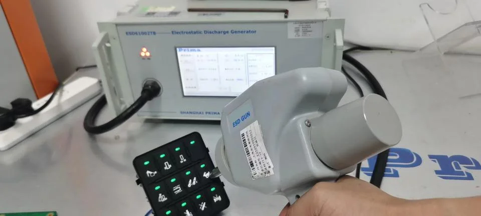 12 Buttons Switch Panel CAN Bus Automotive Intelligent Keypad