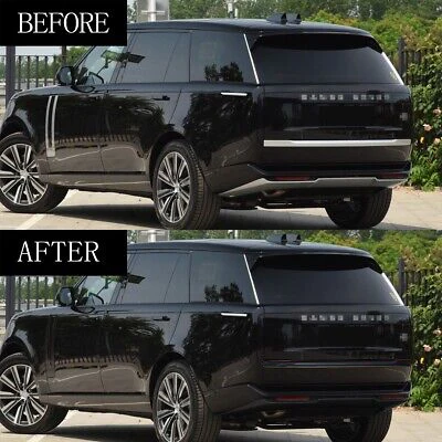 Full Set 007 Style Gloss Black Body Kit Front Rear Diffuser Grille Side ...