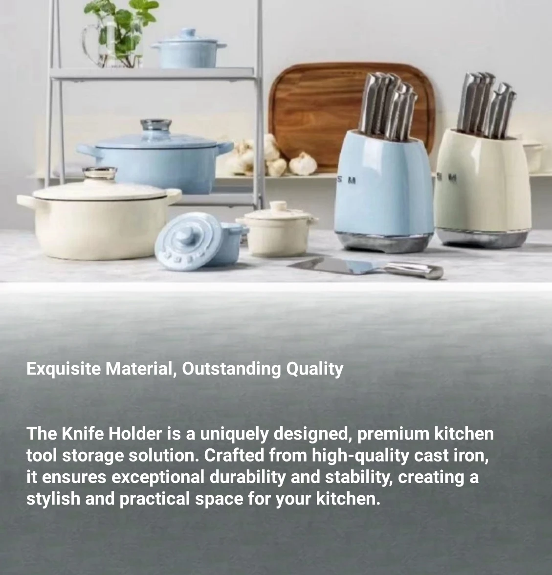 Wholesale Of Explosive And High-quality Knife Holder Sets,A Set Of Six ...