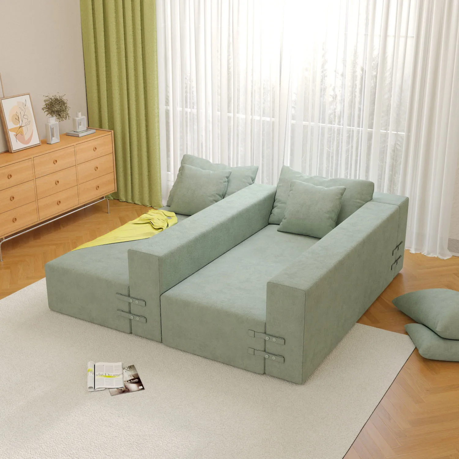 Alibaba.com: Saien Modern Furniture Customize Orthopedic Couches with ...