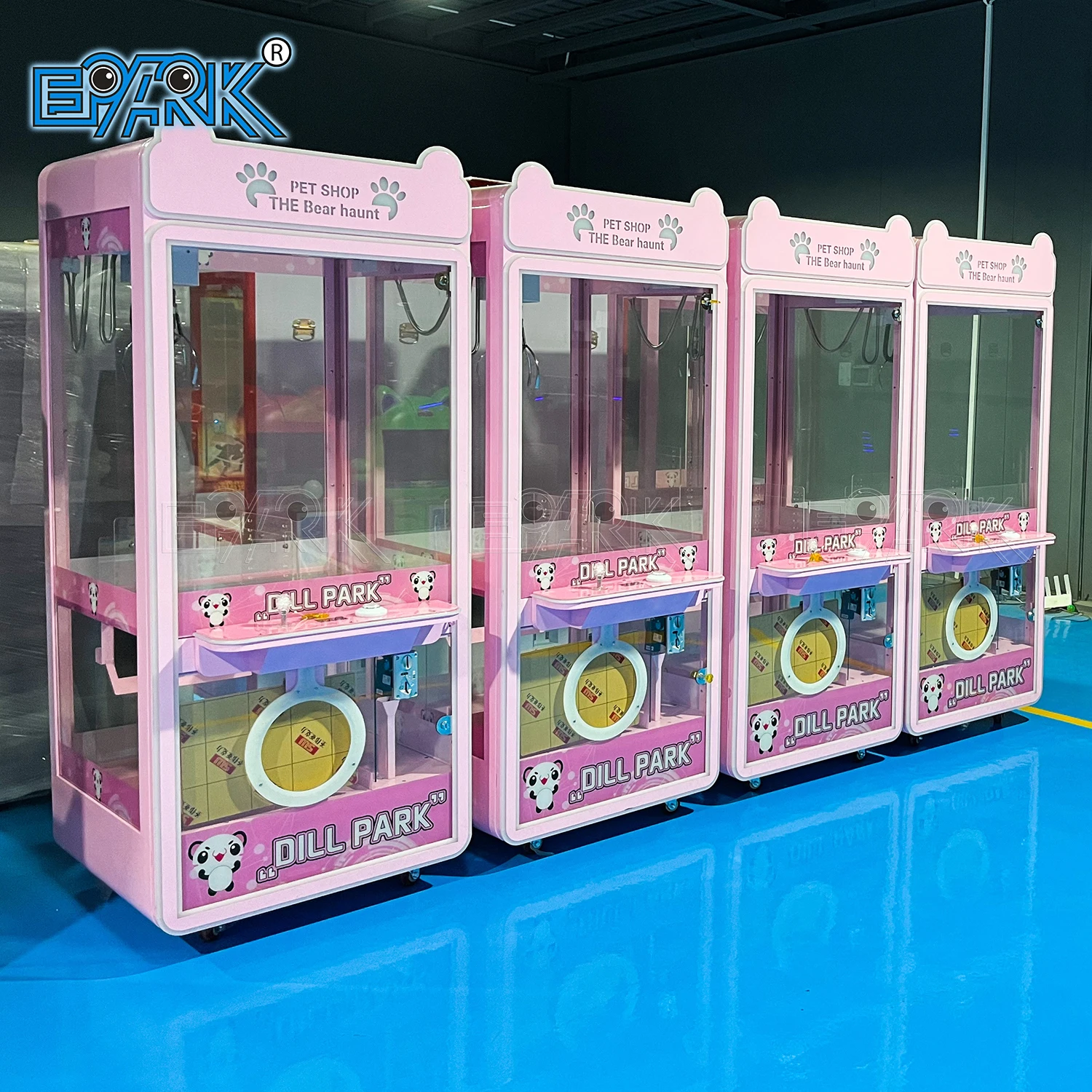 One-stop Solution Coin Operated Toy Vending Arcade Claw Crane Machine ...