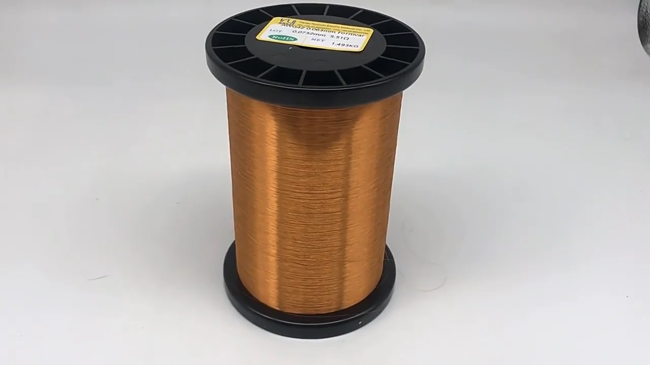 42 Awg 0.063mm Heavy Formvar Enameled Wire For Guitar Pickup Coils ...