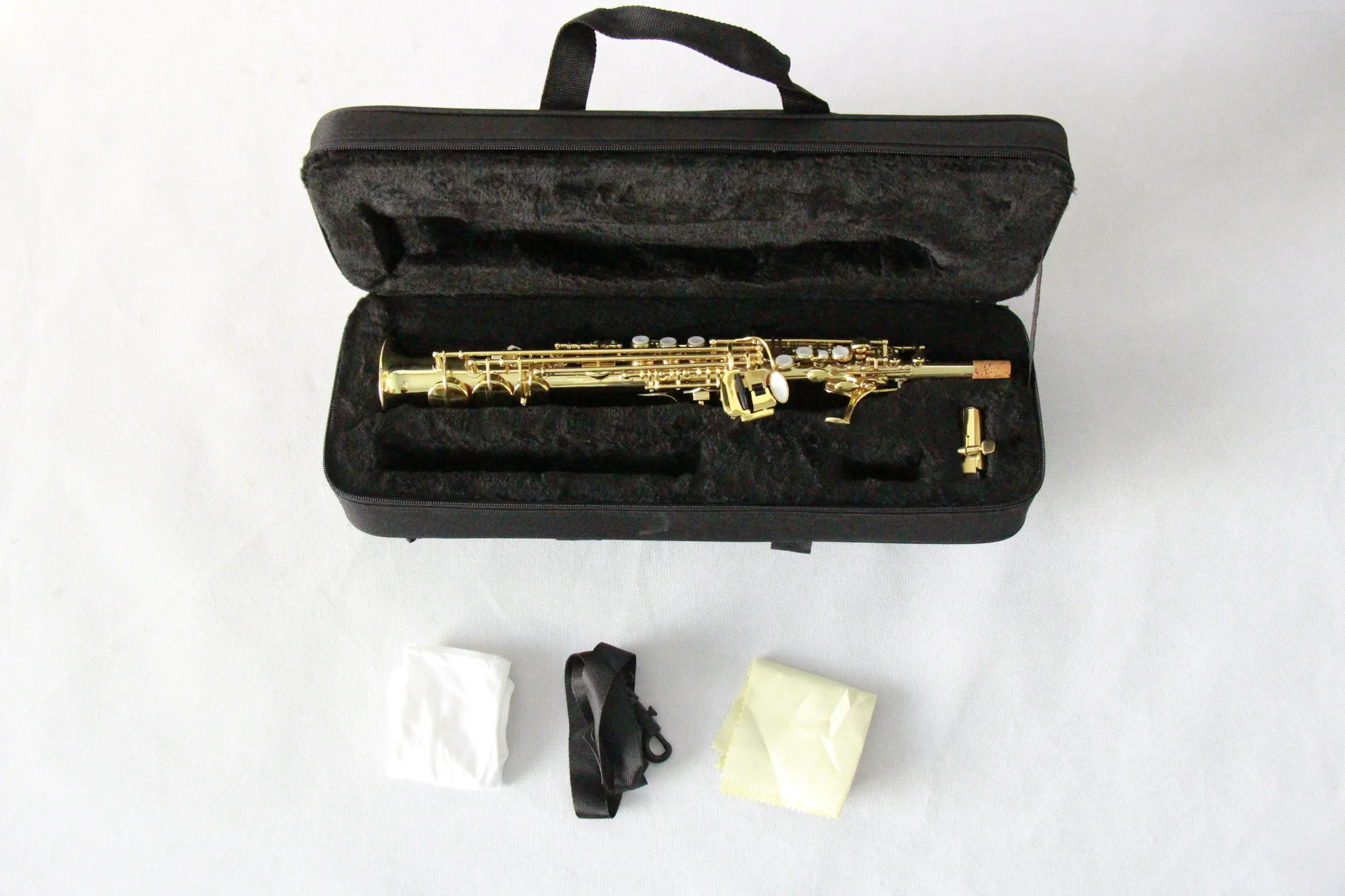 High End Saxophone Instrument Professional Gold Lacuered Saxophone ...