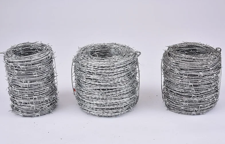 Galvanized Traditional Twist 400M 500M 50Kg Per Roll 50Kg-Barbed-Wire ...