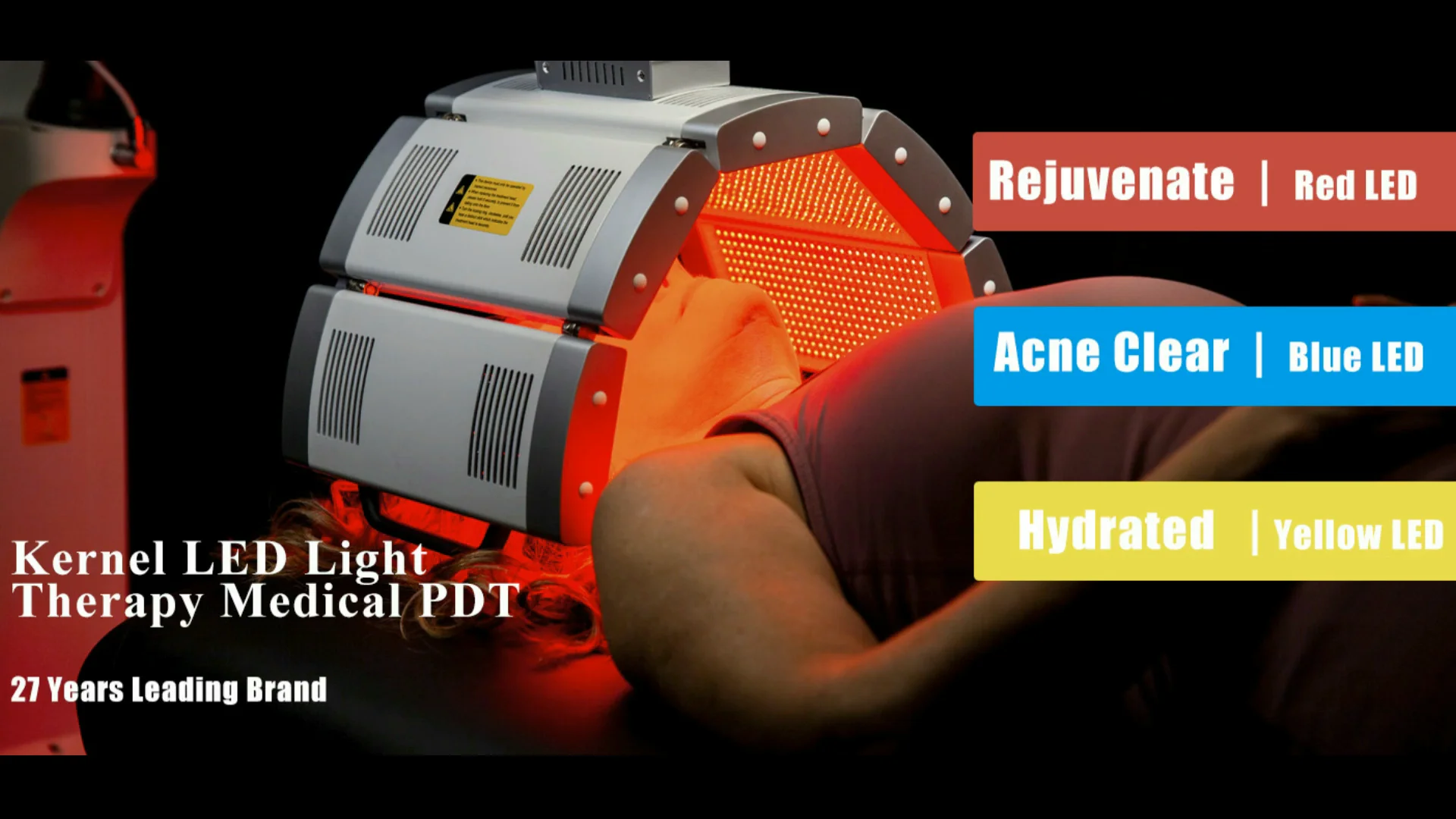 Mdr Ce Medical Grade 8-in-1 Pdt Photon Led Light Facial Pdt Light ...