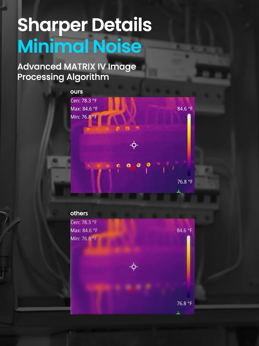 Mileseey TP2 Plus - Efficient Troubleshooting with Thermal Imaging