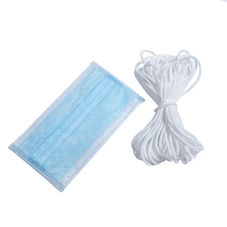 Colorful 3mm 4mm 5mm Spandex Round/flat Elastic Ear Loop/rope/cord ...