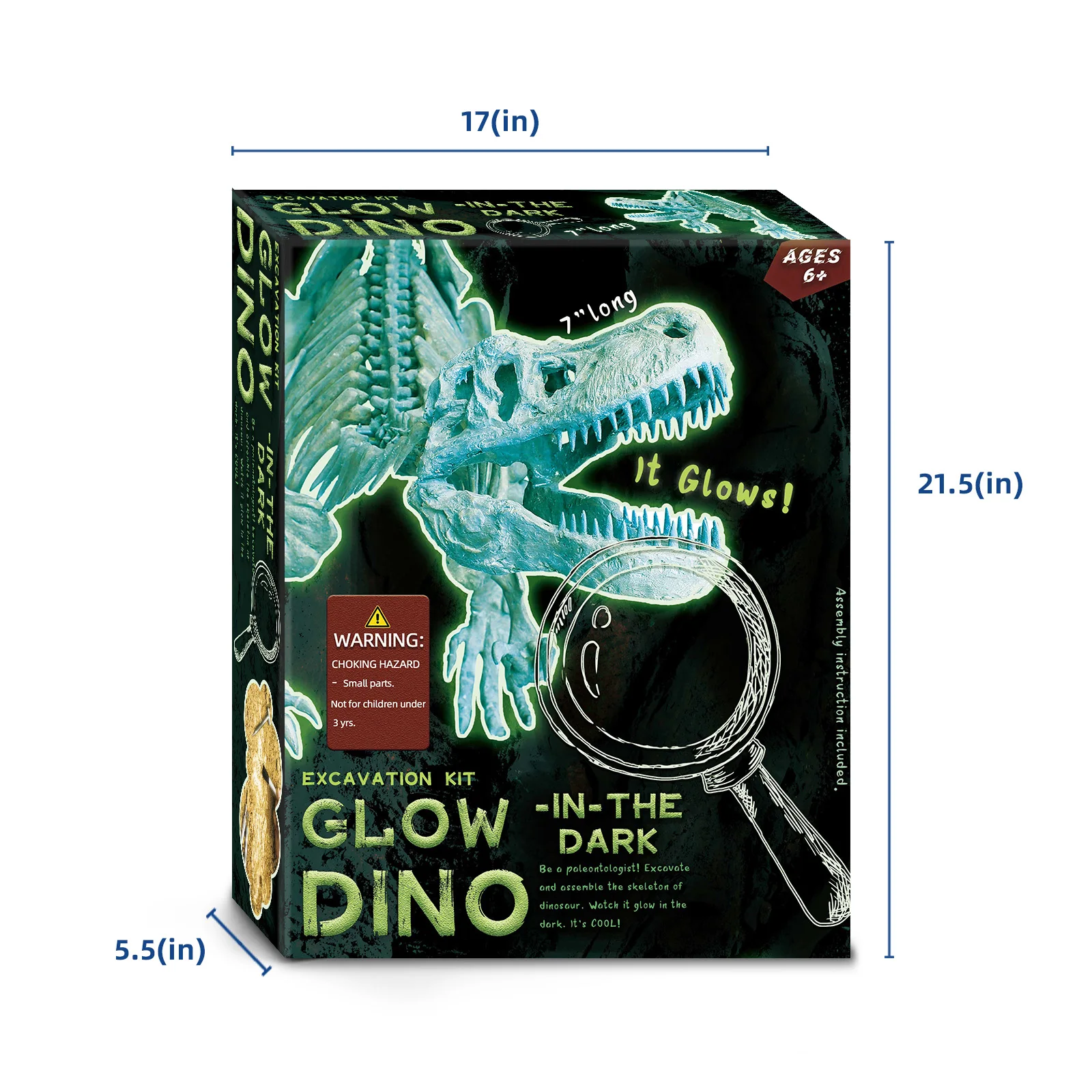 Diy Amazing Magical Dino Toy Glow In The Dark Toy Diplodocus ...