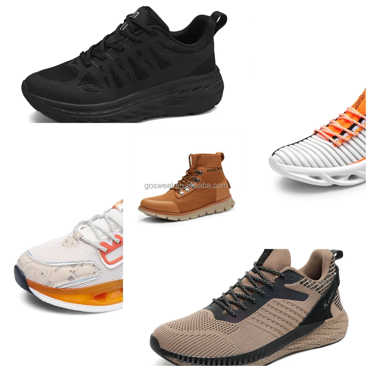 Wholesale Fly Knitted Vamp Material Semi Finished Seamless Shoe Uppers ...