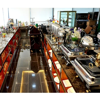 Hotel Buffet Station Counter Design Chafing Dish Buffet Equipment Set ...