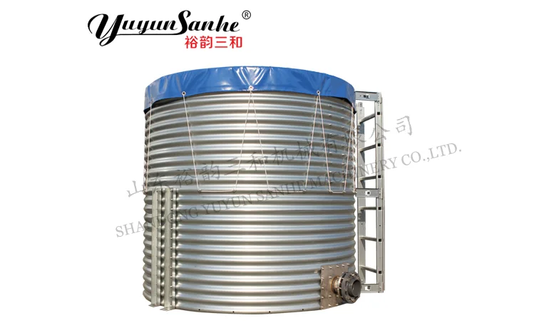 Corrugated Steel Water Storage Tank - Industrial Fire Water Storage ...