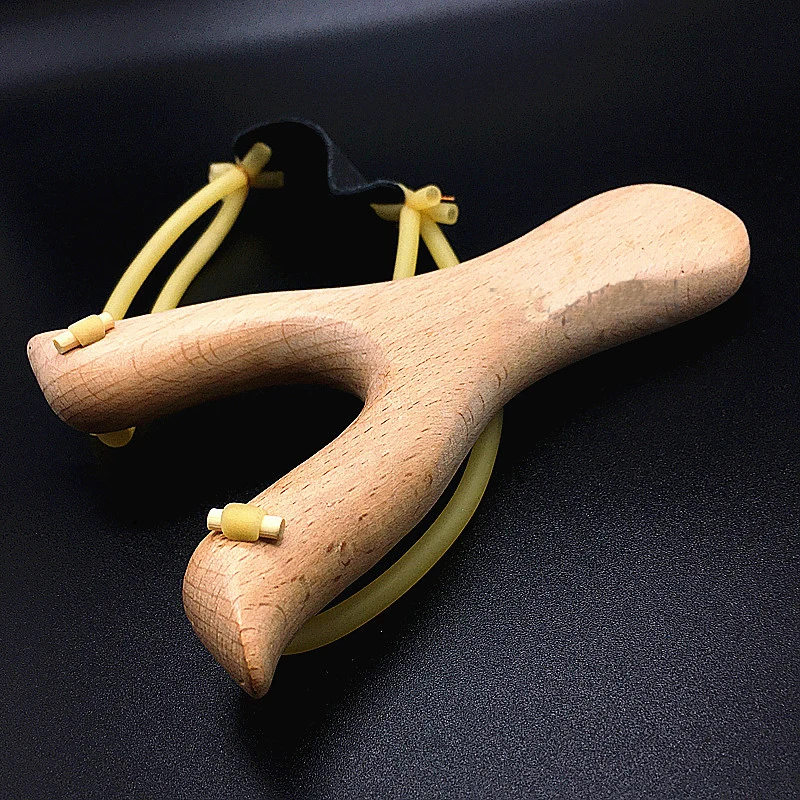 Luxury Modern Rubber Band Fishing Beech Wood Material Handle Comfort ...