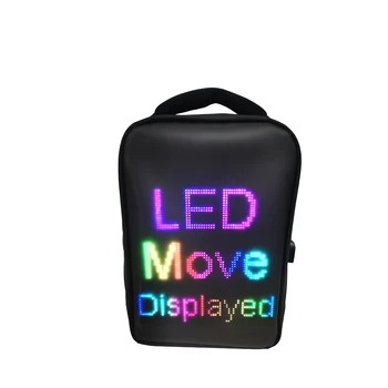 2024 New Led Backpack With Screen Smart Led Screen Programmable Display ...