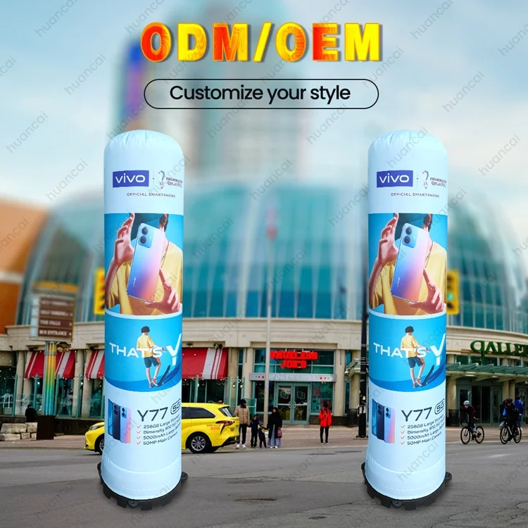 Advertising LED Inflatable Pillars - Customizable Solutions
