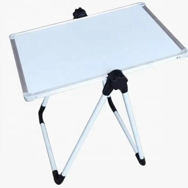 U-shaped Stand Whiteboard Black Aluminum Frame Double Sided White Board ...
