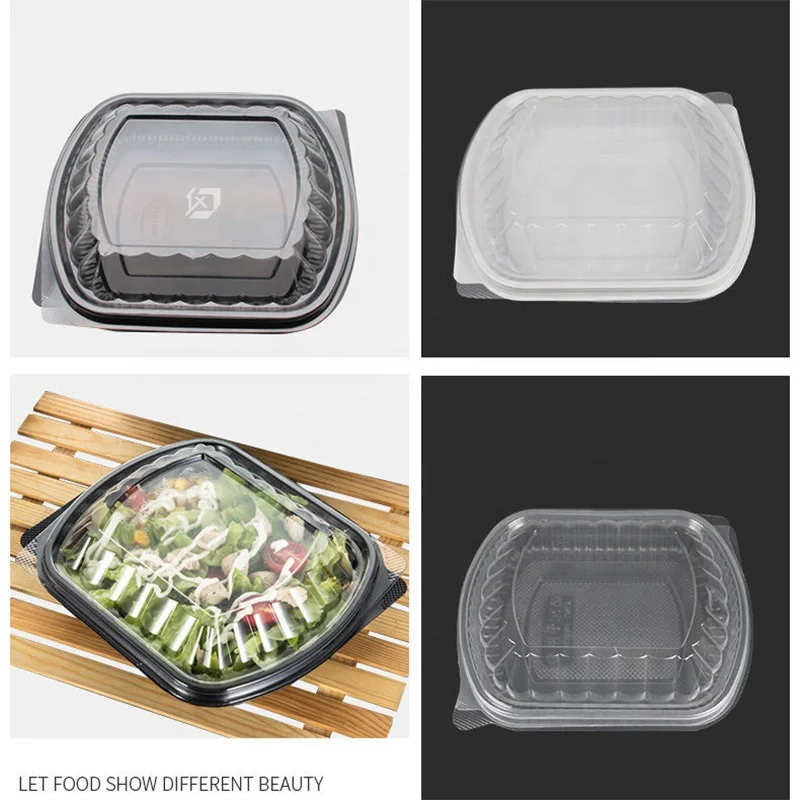 Disposable 3-Compartment PP Takeaway Food Containers - OEM Available
