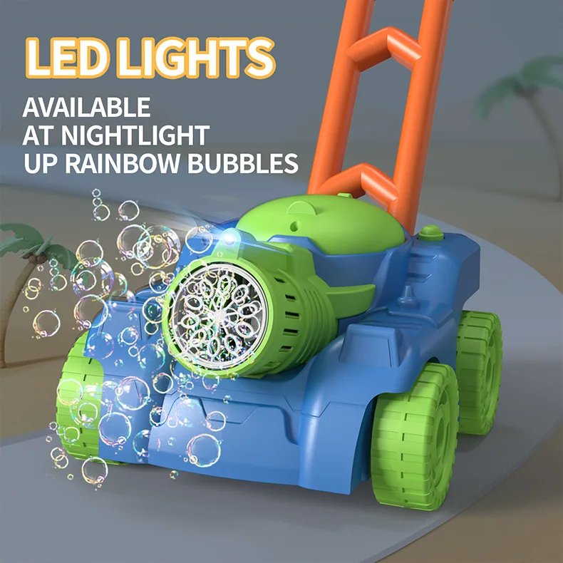 Tank Hand Pushing Bubble Car Outdoor Wedding Blowing Bubble Toys ...