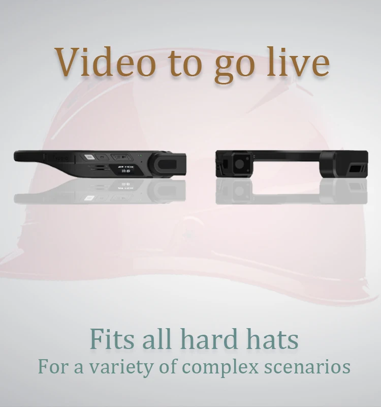 Grandtime Head-Worn Wearable Smart Cam - 4G LTE Live Streaming