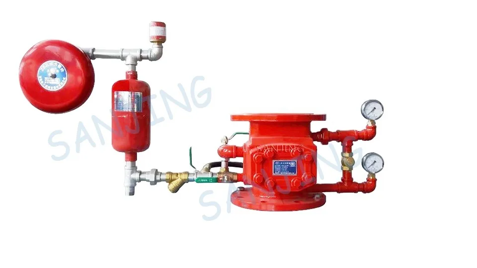 Fire Wet Alarm Check Valve For Fire Fighting Sprinkler System - Buy Wet Type Alarm Vavle,Fire ...
