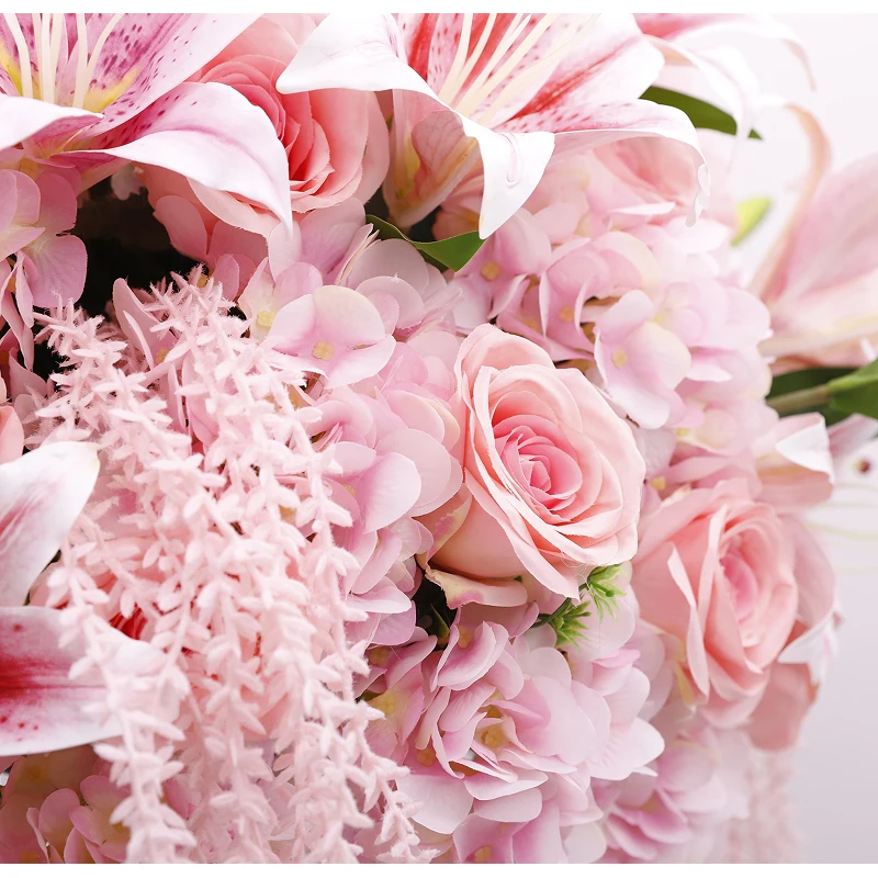 Artificial Flowers Rose Peony Wedding Ball Wedding Decoration Flower ...