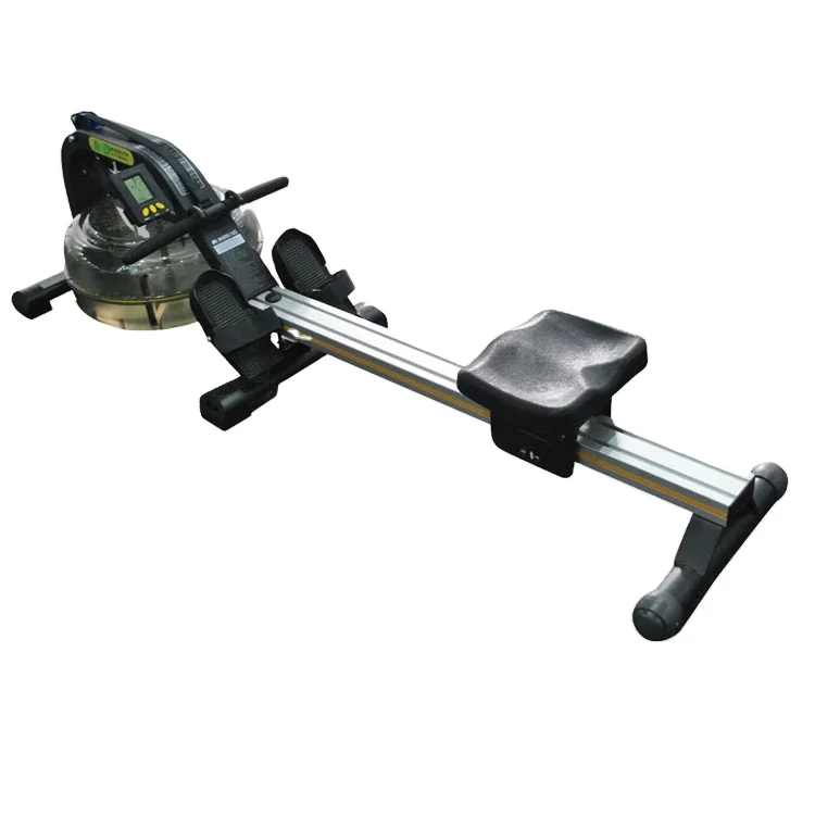 Hot Sale Mono Rail Water Rower Belt Driven Exercise Equipment for Gym ...